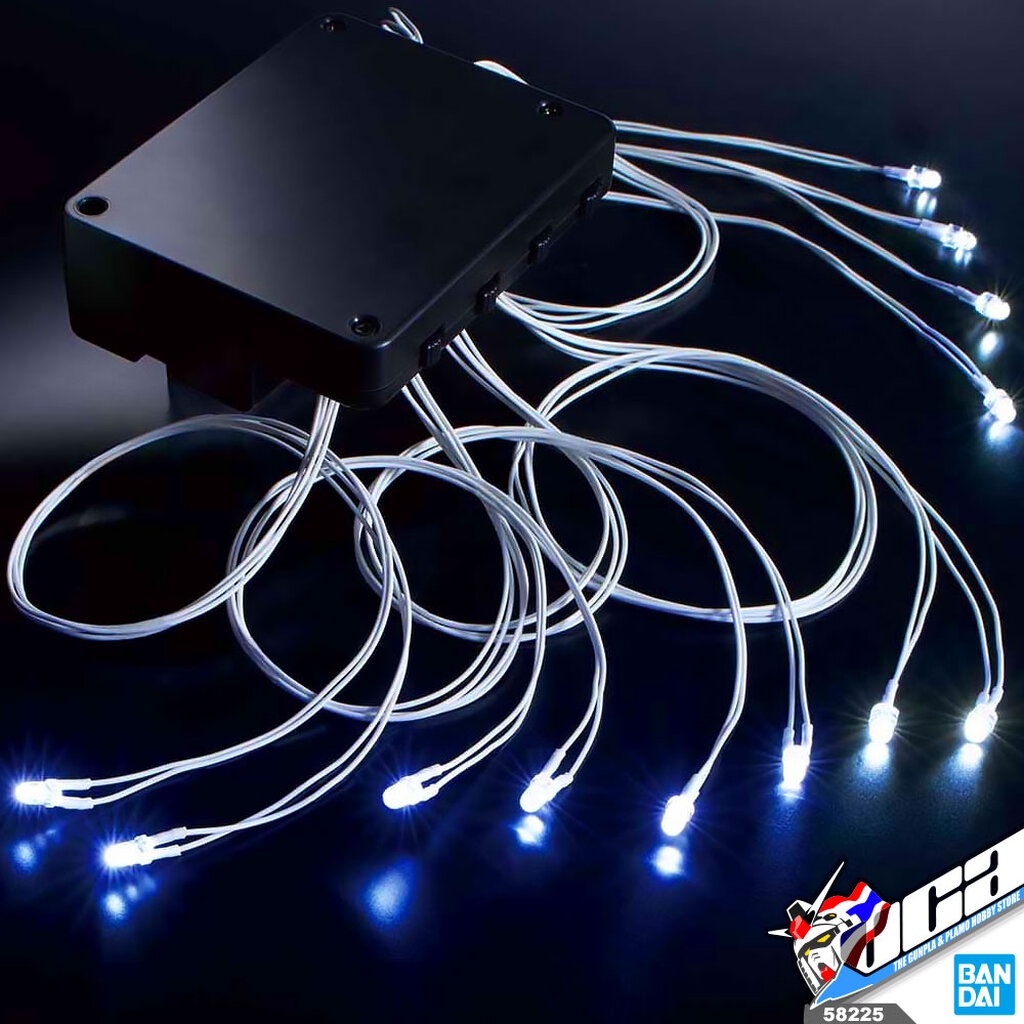 BANDAI LED UNIT (WHITE) 12 LIGHT For GUNDAM Gunpla VCA Model | Shopee ...