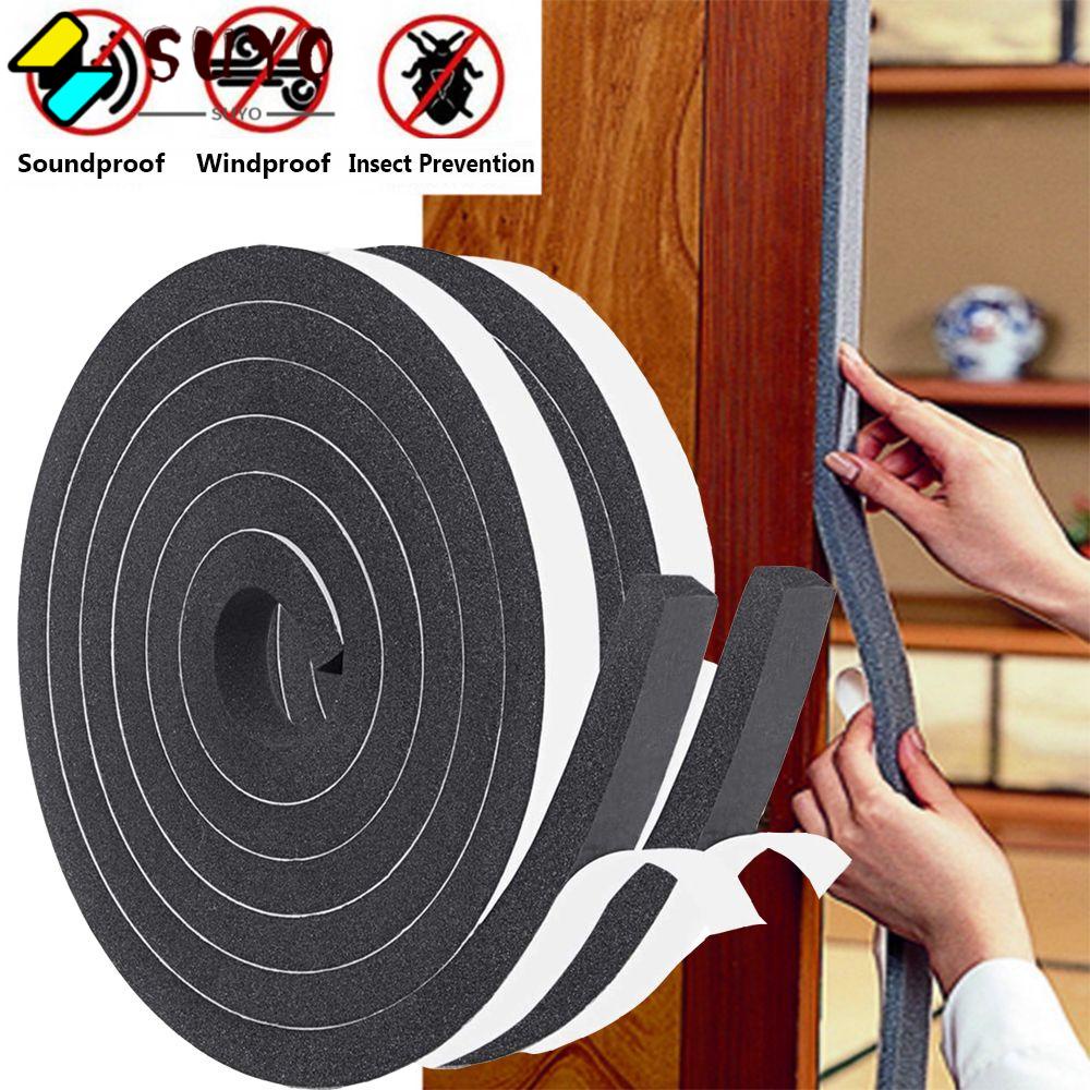 SUYO 2M/Roll Door Window Sealing Strip Insulation Tape Windproof Self ...