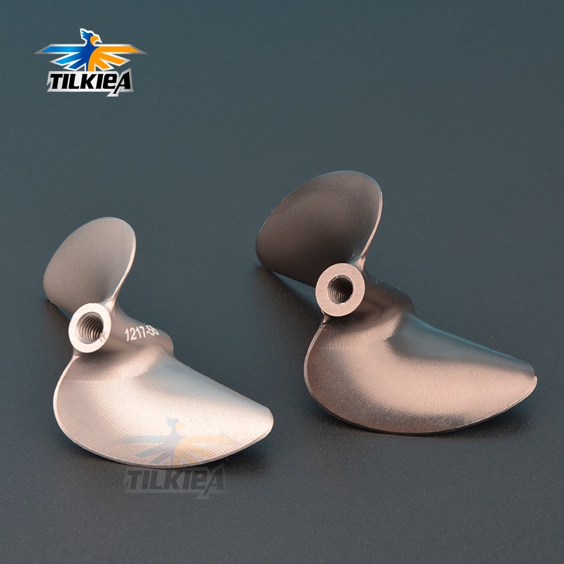 Rc Boat Prop CNC Machined 2 Blades Screw Material 7075 Aluminum ...