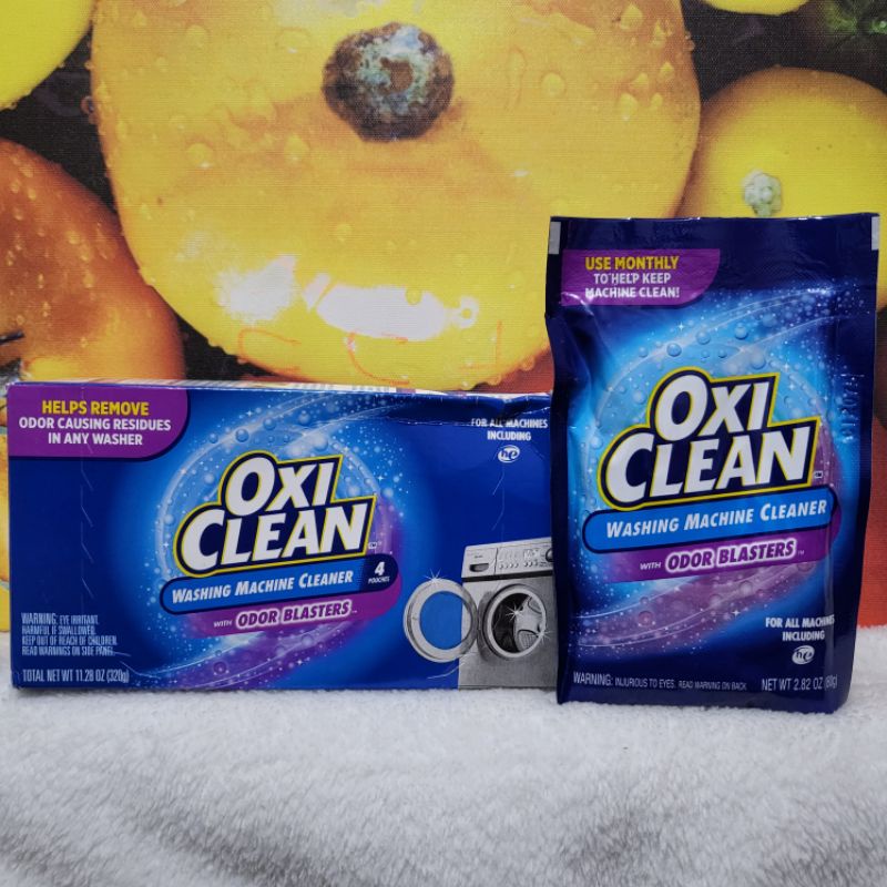 OxiClean Washing Machine Cleaner with Odor Blasters 80grams | Shopee ...