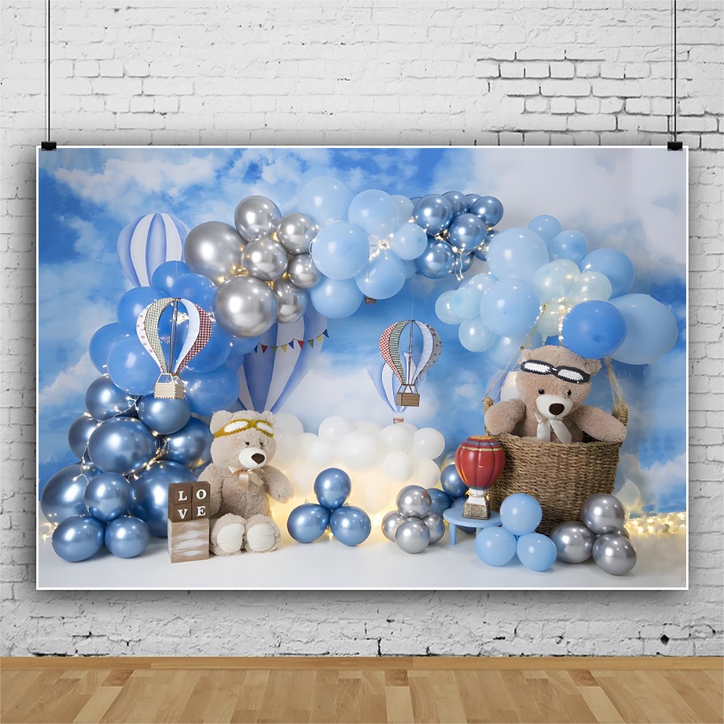 Newborn Baby Birthday Party Backdrops Cute Farm House Cake Smash ...