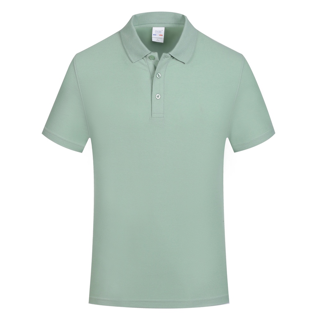 PY-(Free Shipping)Premium Soft Touch Men's light green Polo T-Shirt ...