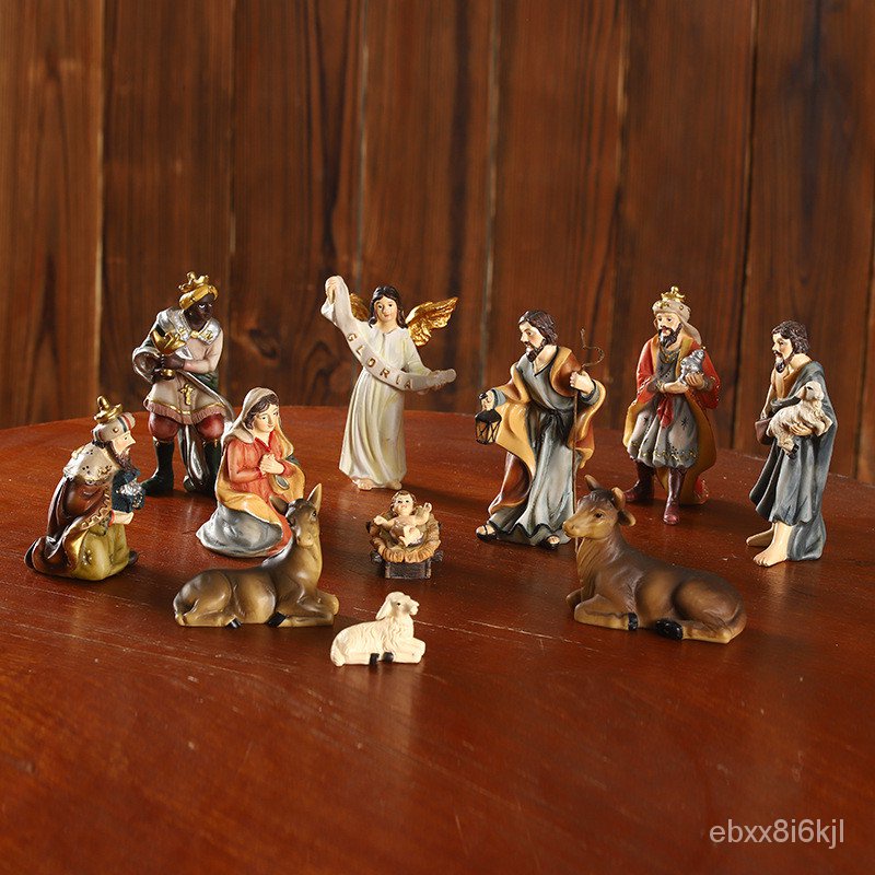 Belen de navidad Reisin statues home decor Catholic jesus statue ...