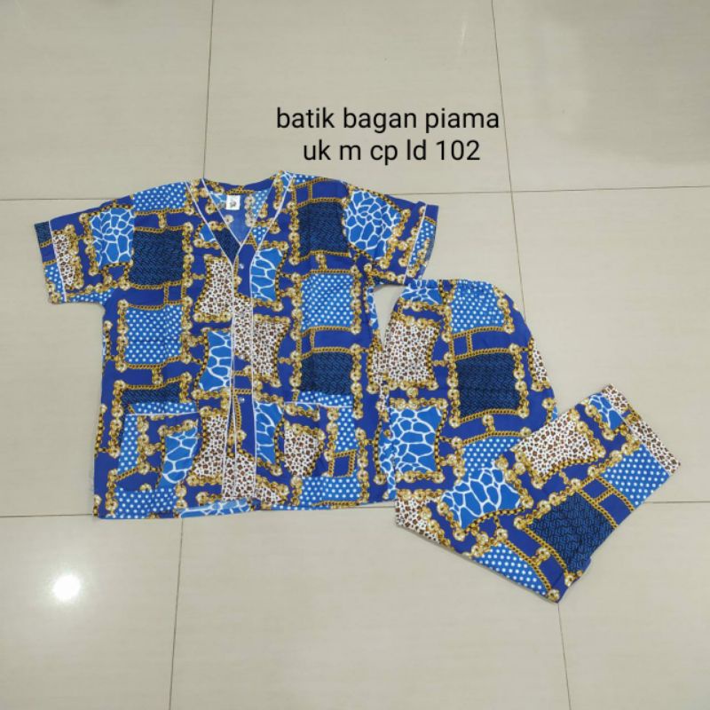 Batik Chart Pajama Adult Uk. M (LD 102cm) | Shopee Philippines