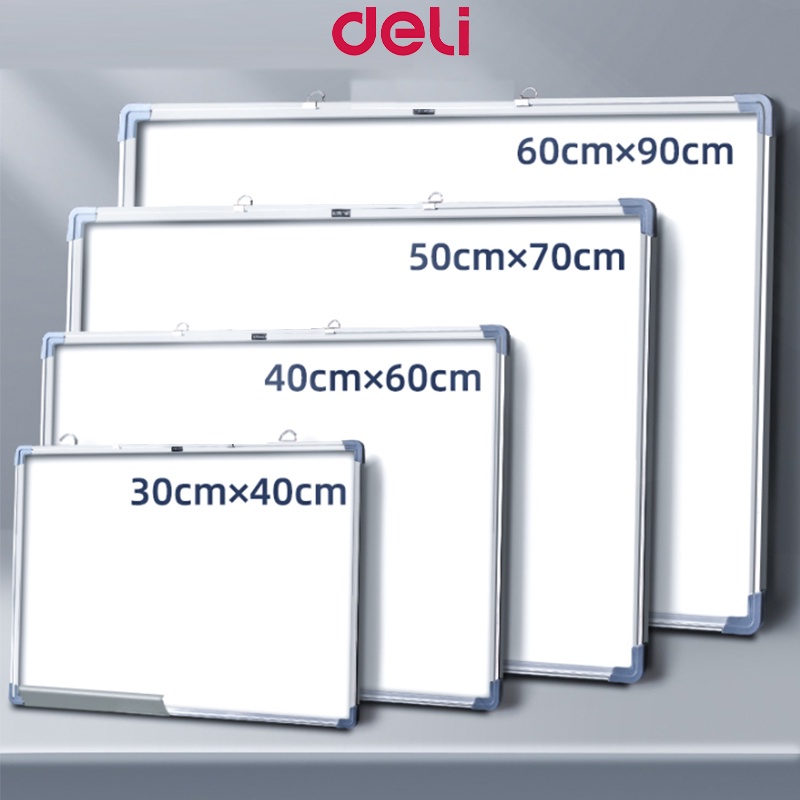 Deli White Board Set Stationary 45×60 & 60×90 & 90×120 cm Wall Writing ...