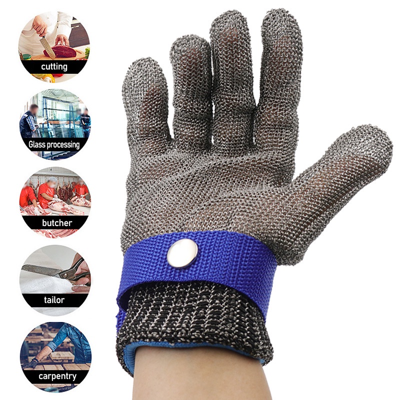 Anti Cut Gloves Safety Working Gloves Construction Mechanic Finger ...