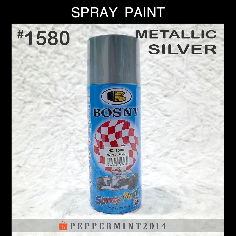 METALLIC SILVER Wholesale Original Authentic Bosny 100% Pure Acrylic ...