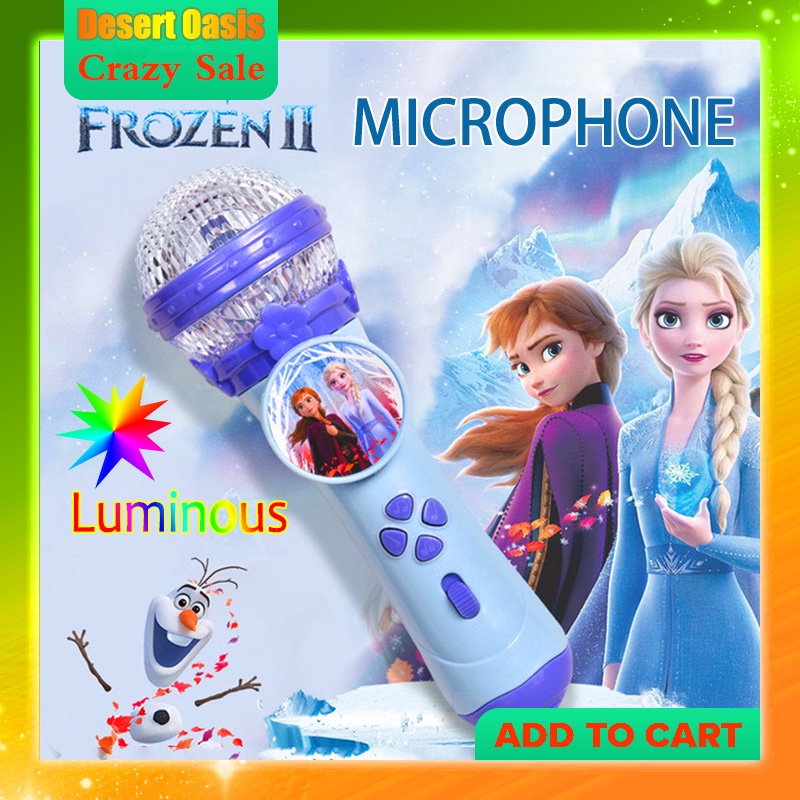 Children's Disney Princess Microphone Smart Singing Little Girl with ...
