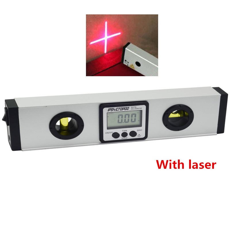 600mm 24inch Digital spirit Laser Level 0-600mm LCD display digital ...
