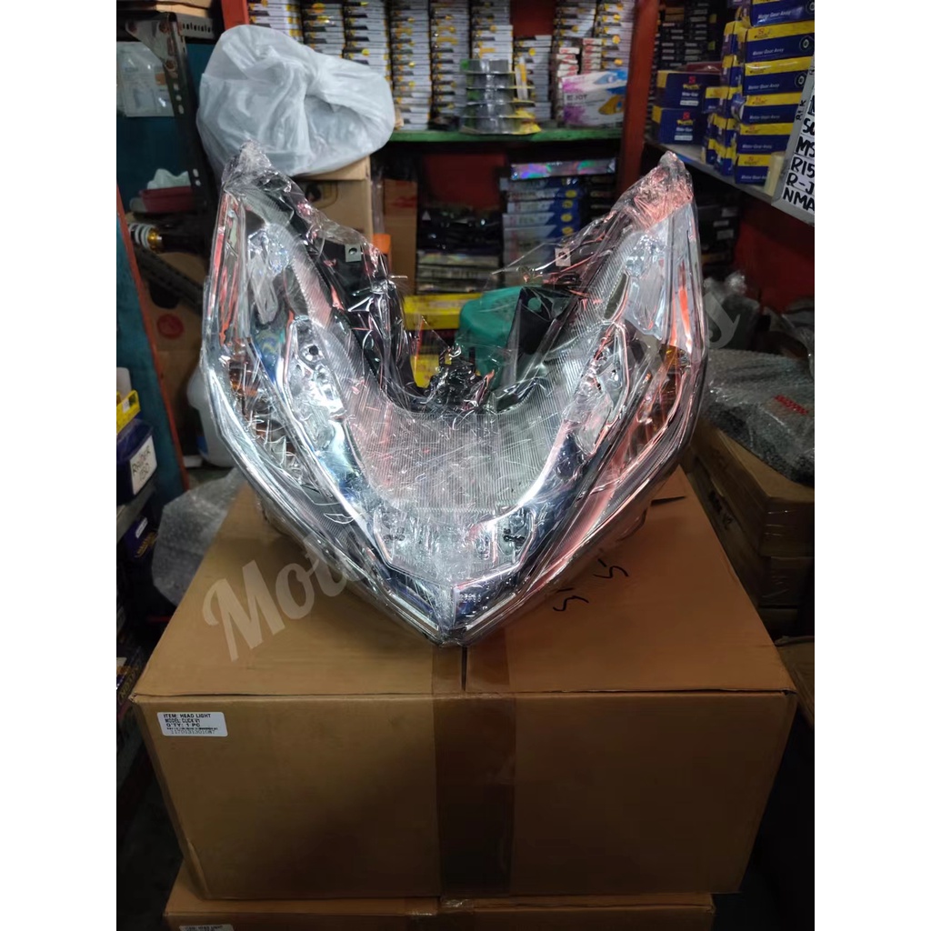 MOTORCYCLE HEADLIGHT ASSEMBLY FOR HONDA CLICK OLD MODEL | Shopee ...