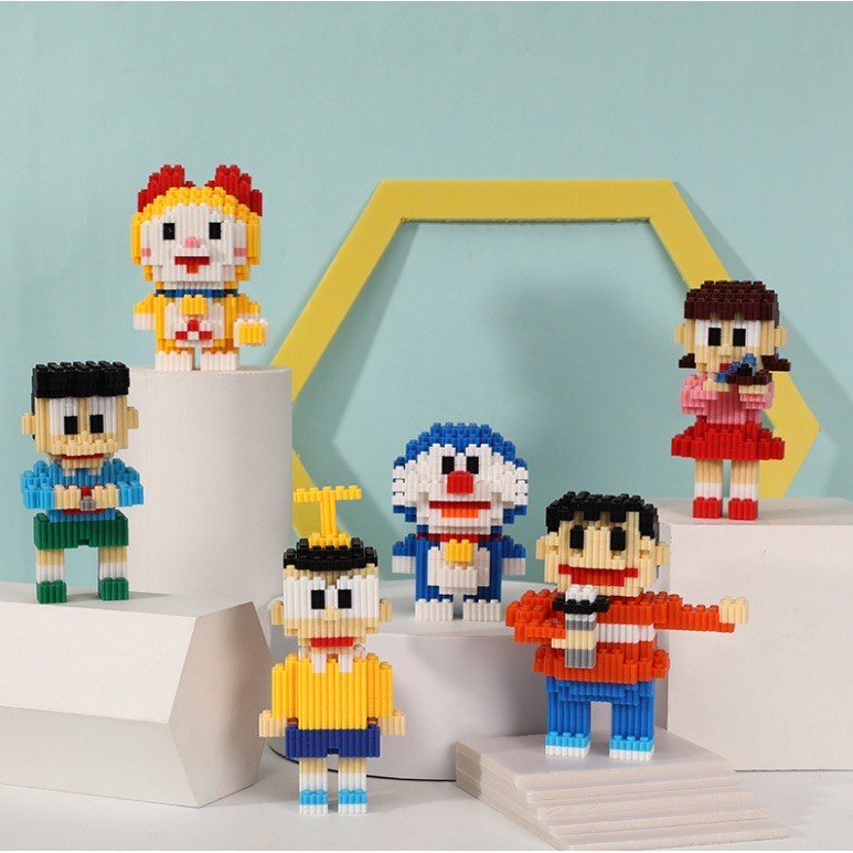 Nano BLOCK DORAEMON TOYS BUILDING BLOCK BRICKS STACKING BLOCK | Shopee Philippines