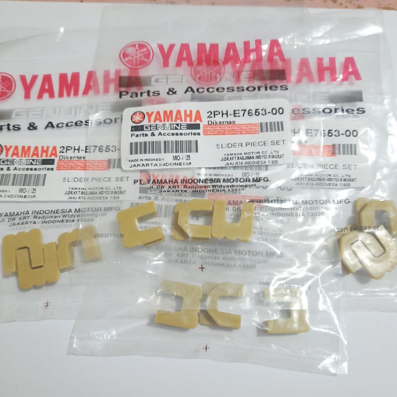 GENUINE SLIDER / SLIDE PIECE MIO i125 M3 , SOUL (3pcs set) | Shopee Philippines