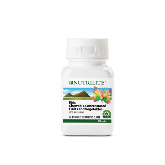NUTRILITE™ Kids Chewable Concentrated Fruits & Vegetables Tablet ...