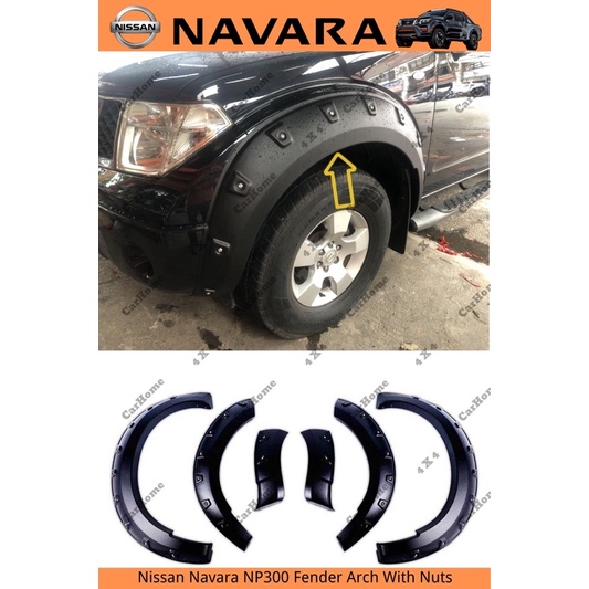 Nissan Navara D40 Fender Arch With Nut navara fender arch Navara fender ...