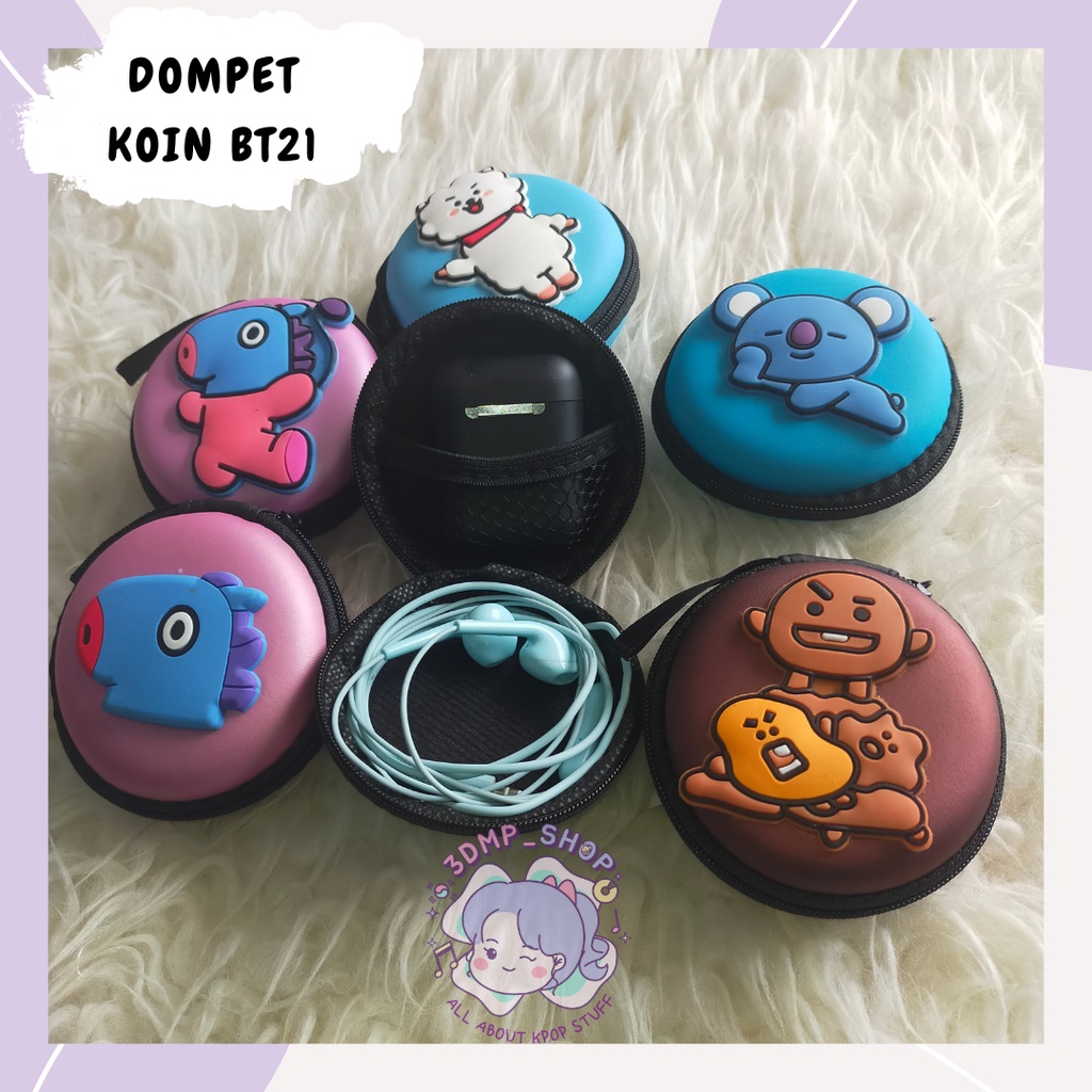 Bts BT21 RJ Coin Wallet KOYA SHOOKY KOYA MANG | Shopee Philippines