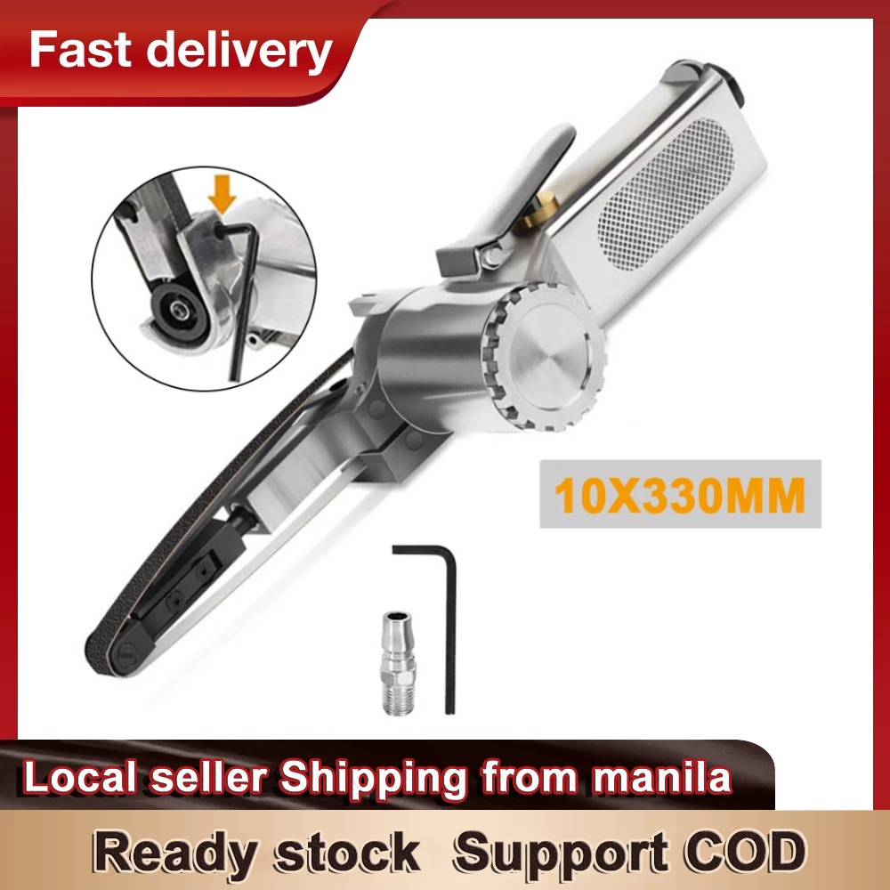 Air Belt Sander 3/8" Parts Sanding Belt Adapter Pneumatic DIY Sanding ...