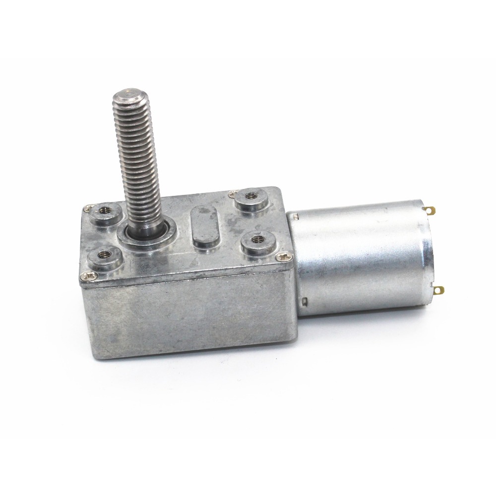 DC6V/12V/24 worm gear motor with long shalf , Gear Box Motor,self ...