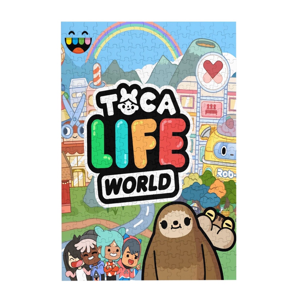 Toca Boca Custom 300 Piece Jigsaw Puzzle Jigsaw Puzzles for Children ...