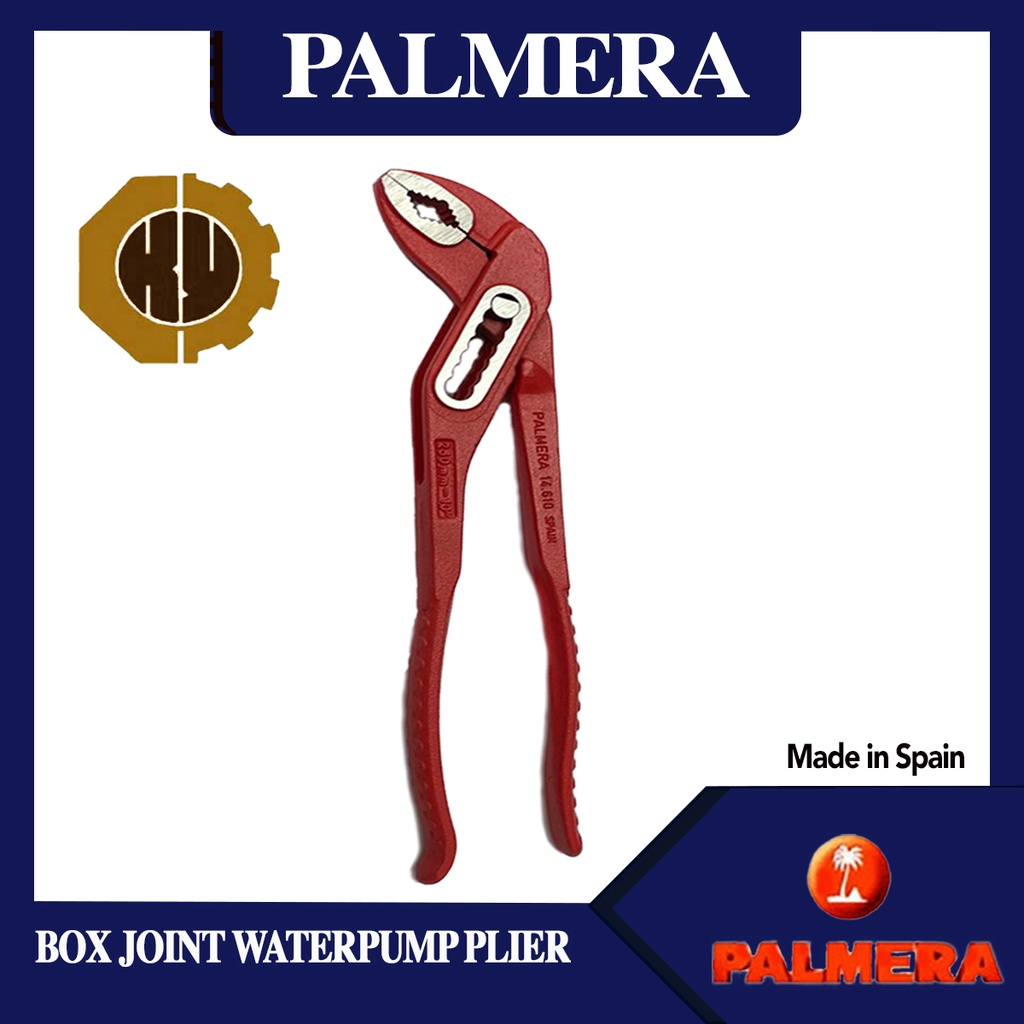 PALMERA WATERPUMP PLIER, BOX JOINT (playar) | Shopee Philippines