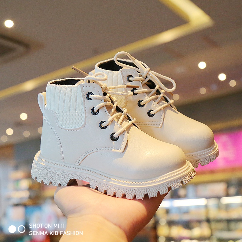 SENMA Boots For Kids Girls Korean Shoes Boys Boots Rubber Shoes Fashion ...