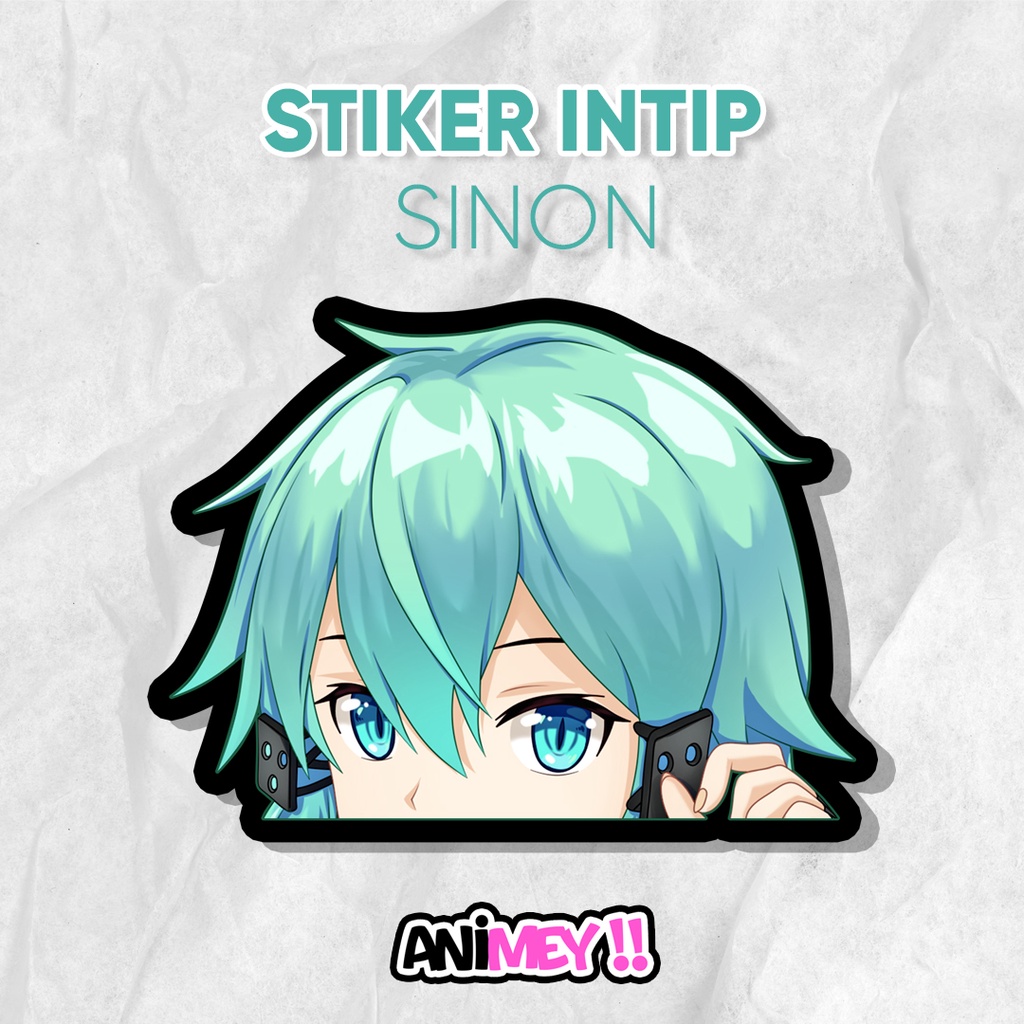 Sinon Peek Stickers / Waterproof Anime Stickers | Shopee Philippines