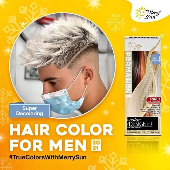 Merry Sun Permanent Hair Color 3in1 | Shopee Philippines