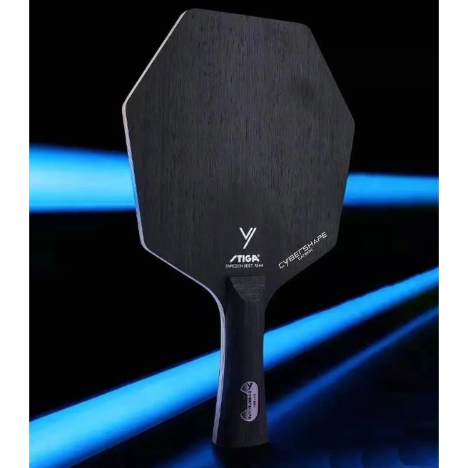 Stiga CyberShape 5+2 Carbon 5.8mm 85g Blade Authentic Cyber Shape Ping ...