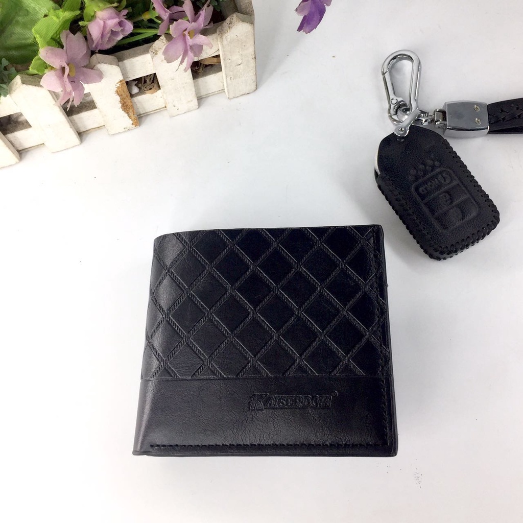 Kaiserdom Korean Mens Fashion Leather Wallet Bifold and Trifold Wallet ...