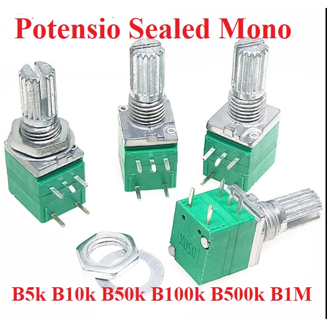 Potentiometer Potentiometer Potentio meter 5 Pin RK097NS Linear Sealed ...