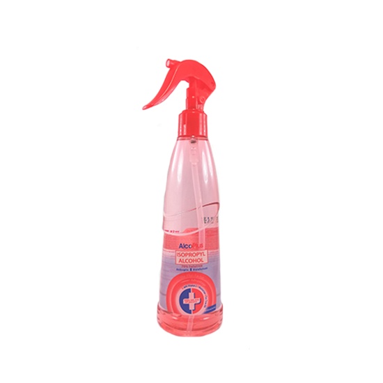 AlcoPlus Isopropyl Alcohol 70% Red 330ml Spray 1 pc | Shopee Philippines