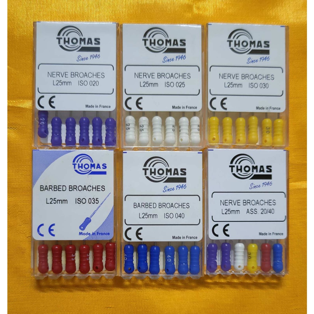 Nerve Broach/Barbed Broach, Thomas, Made in France | Shopee Philippines