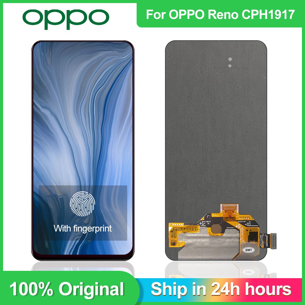 Amoled/TFT For Oppo Reno PCAT00 PCAM00 CPH1917 LCD Display Screen Touch Panel Digitizer Assembly ...