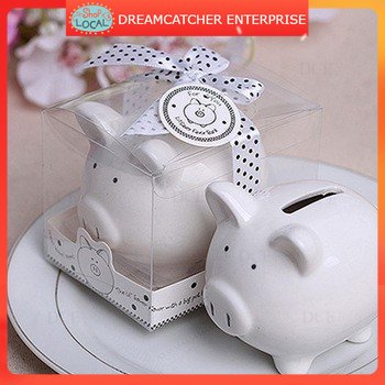 [DCE] Mini Ceramic Piggy Bank – Cute Pig Coin Bank | Birthday Gift ...