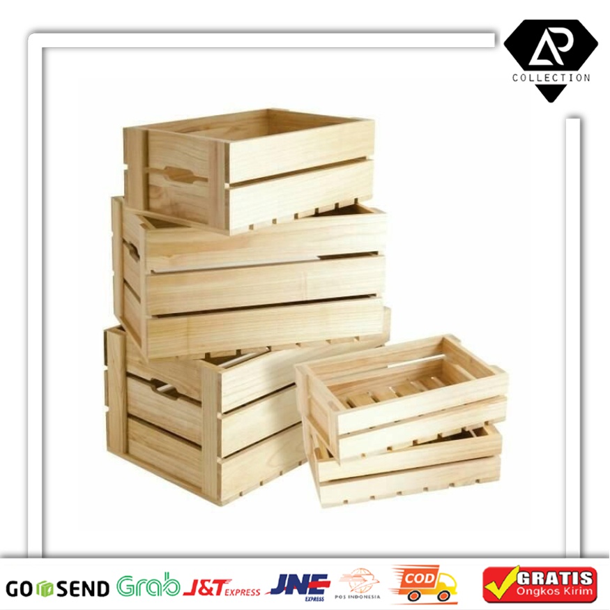 KAYU Package Safety Wooden Pallets (Not sold separately) | Shopee ...