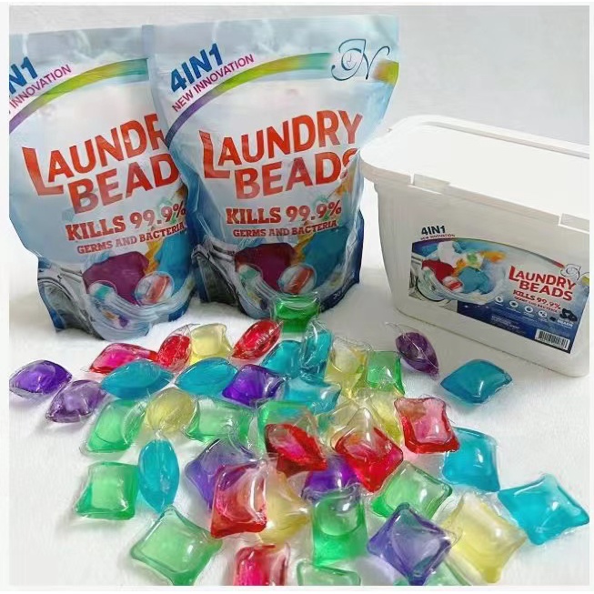 New Brand Laundry Beads EcoPods Detergent Capsules Ball Wash Soap ...