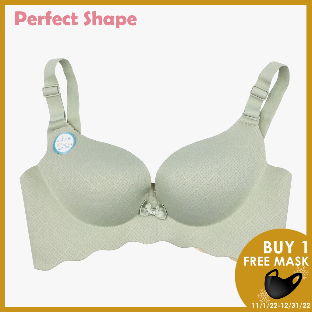 Perfect Shape Cup A Push Up Seamless Premium Quality Breathable Bra ...