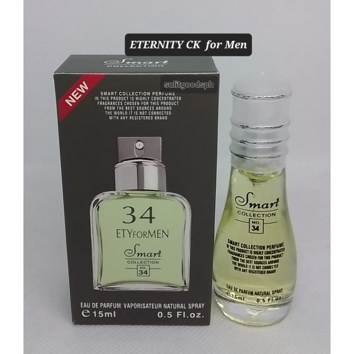 Smart Collection No 34 Perfume For Men 15 Ml Edp Shopee Philippines