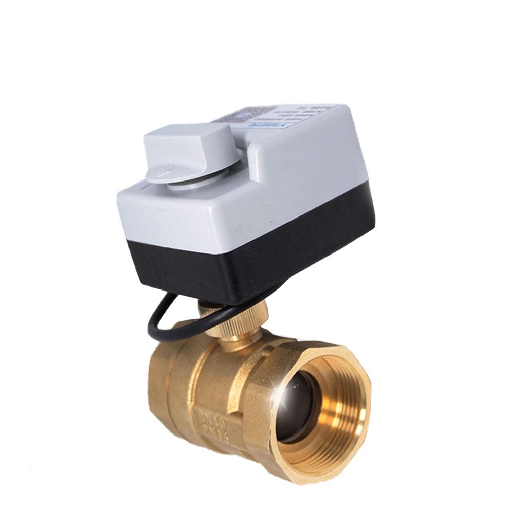 1/2" 3/4" 1" 2" Motorized Ball Valve 220V 12V 24V 3-Wire 2 Point ...