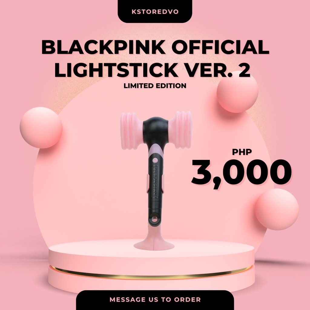 BLACKPINK Official Lightstick Ver. 2 (Limited Edition) | Shopee Philippines
