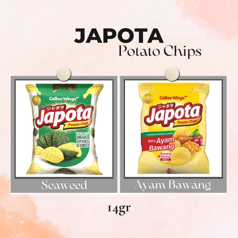Japota Potato Chips / Potato Chips 14gr | Shopee Philippines