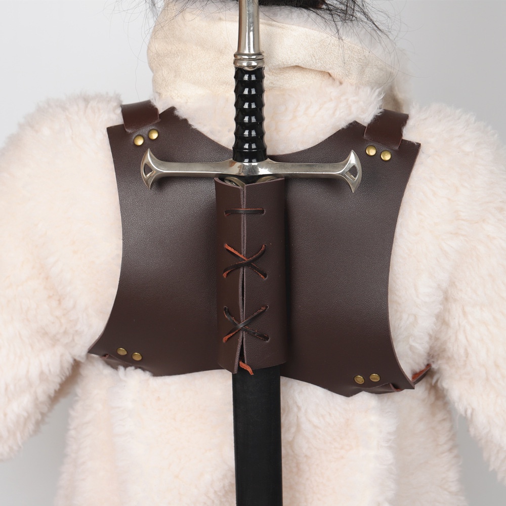 Medieval Sword Shoulder Ba Sheath Scabbard Frog Holder For Adult Men ...