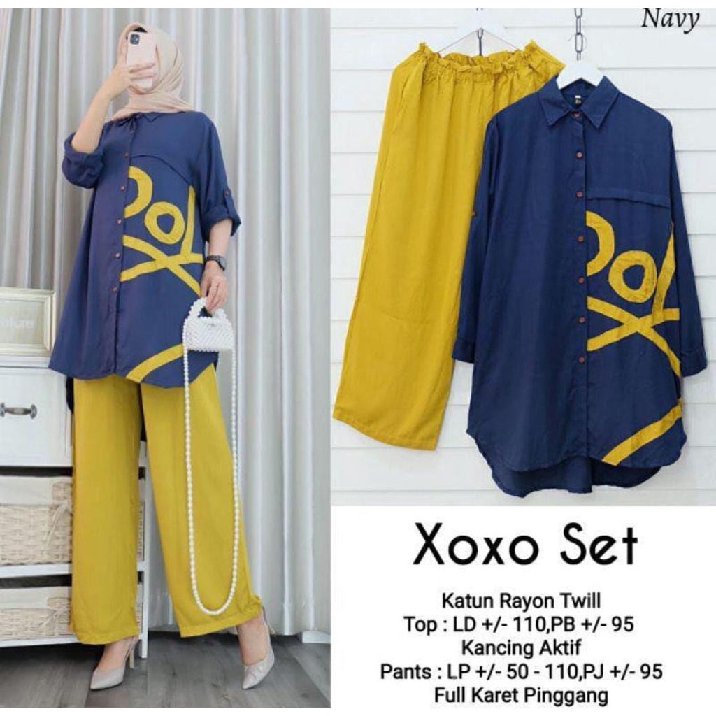 Xoxo women's top set | Shopee Philippines