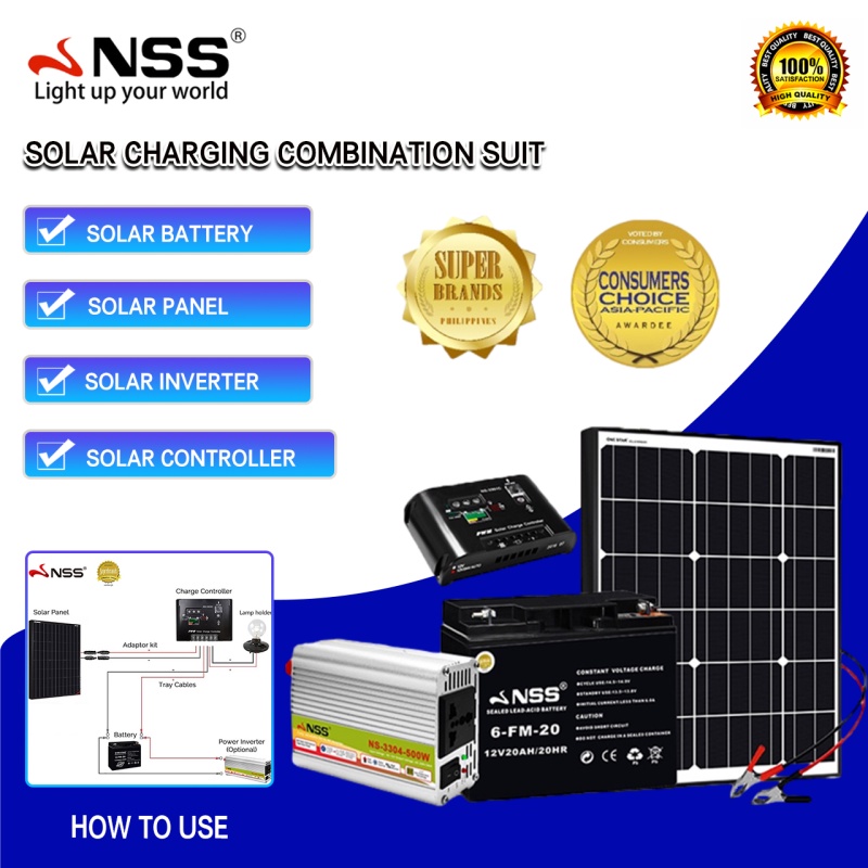 NSS solar charging combined solar system combined inverter controller ...