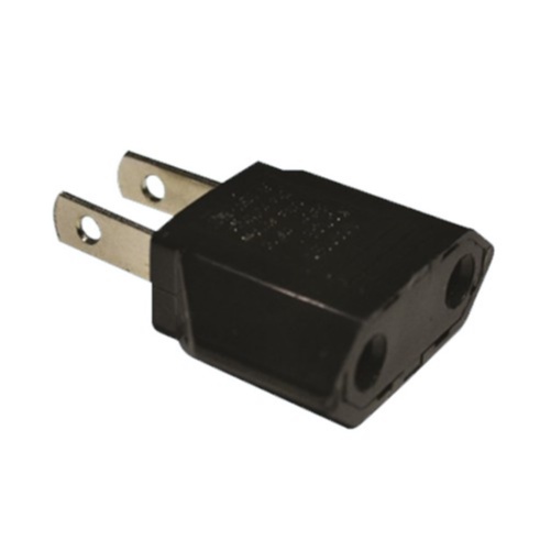 Round To Flat AC Plug Adapter Adaptor | Shopee Philippines