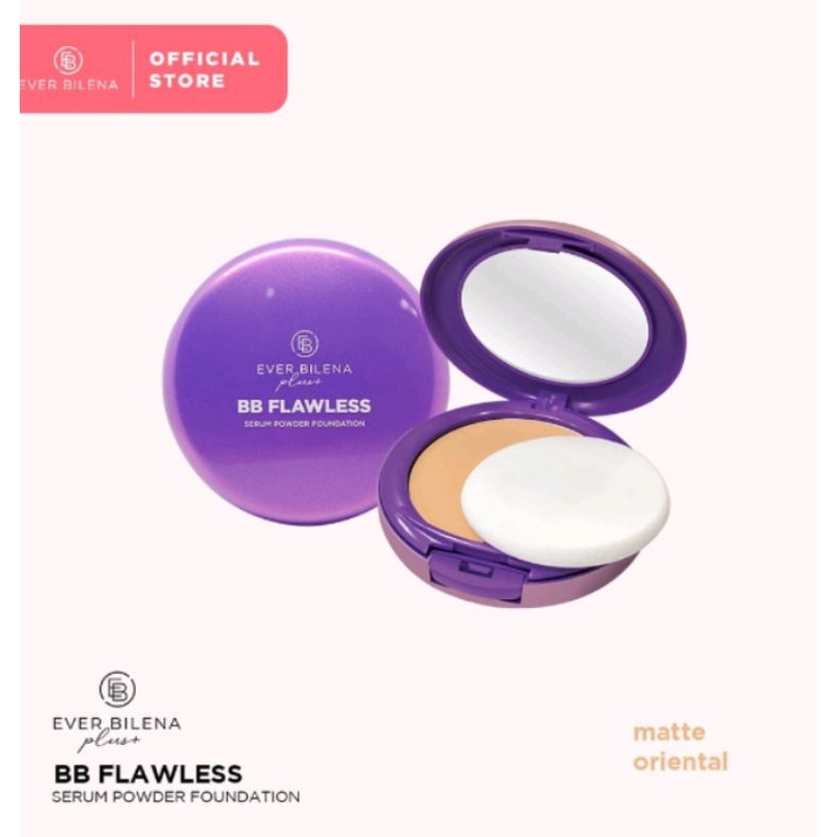Eb Plus BB Flawless Serum Powder Foundation Matte Natural -Matte ...
