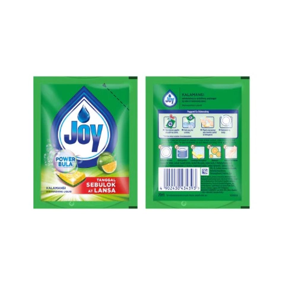 Joy Dishwashing Liquid Kalamansi 18.5ml | Shopee Philippines