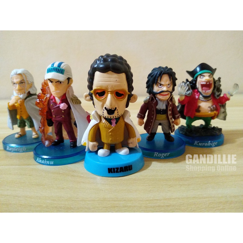 ONE PIECE AKAINU ROGER RAYLEIGH BLACK BEARED CHIBI AUTHENTIC | Shopee ...