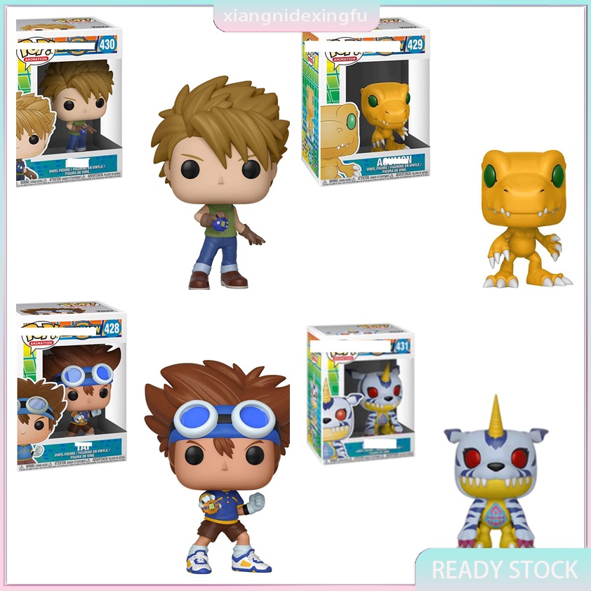 Funko Pop Digimon Adventur Yagami Taichi Ishida Yamato Agumon Gabumon ...