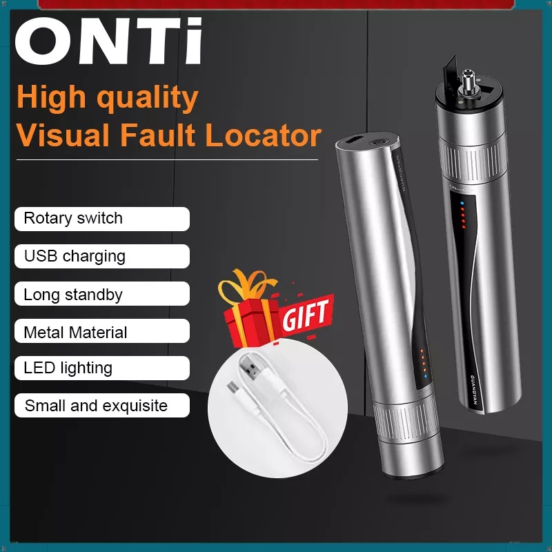 ONTi Visual Fault Locator Optical VFL Fiber Laser Source Cable Tester ...