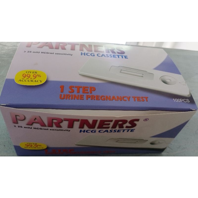 Pregnancy Test Kit (PARTNERS) sold per piece | Shopee Philippines